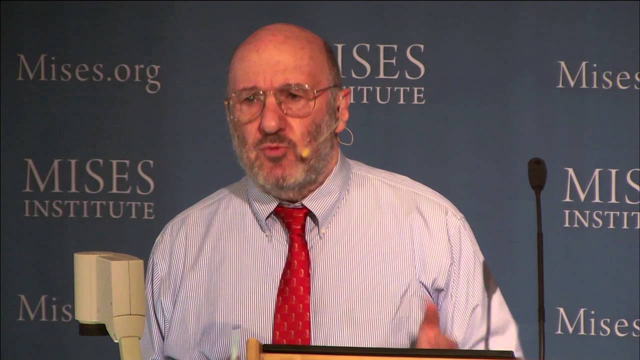 Professor Walter Block: Privatize Everything (Austrian School Economist and Anarcho-capitalist)