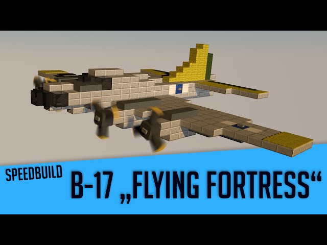 Boeing B-17 "Flying Fortress" Minecraft Map
