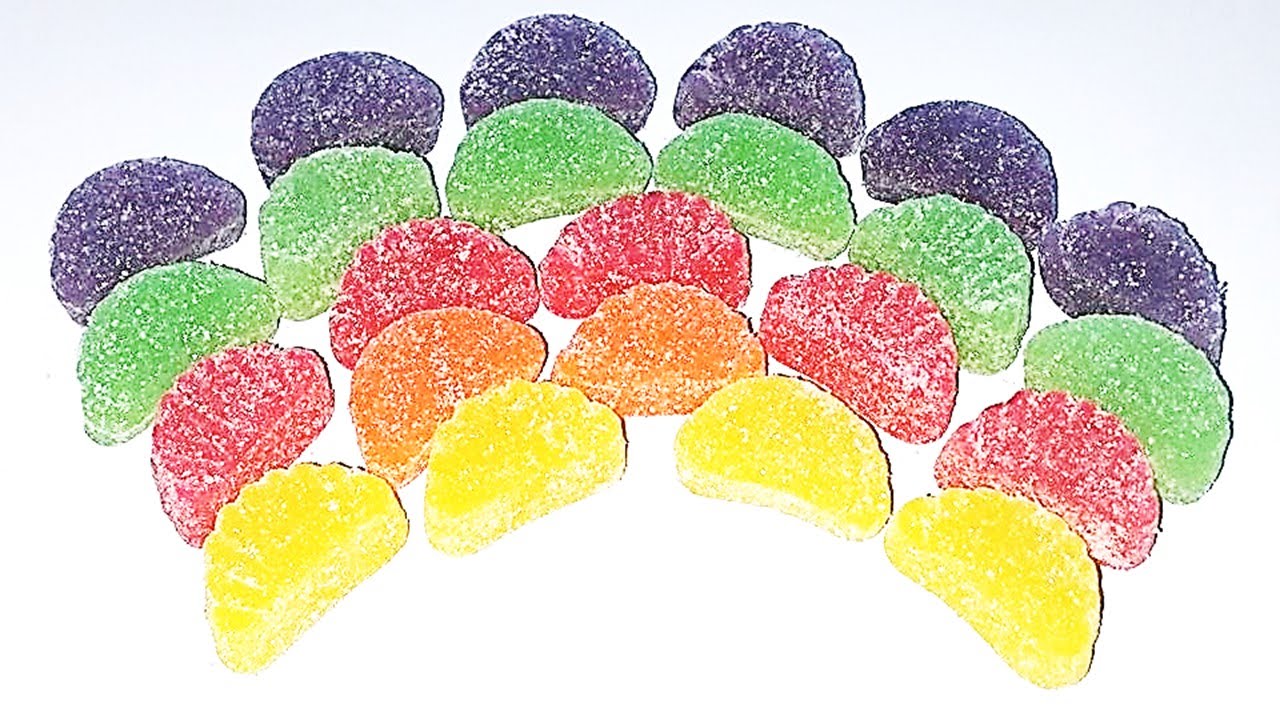 Candy Rainbow! Fruit Slices
