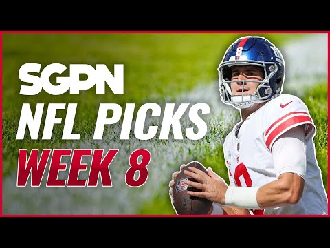 NFL Picks Week 8 - NFL Predictions 10/30/22 - Sports Gambling Podcast - NFL Predictions Week 8