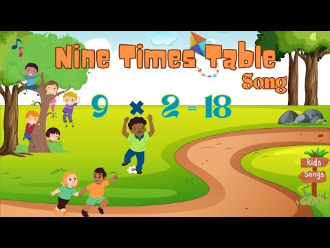The 9 Times Table Song (Multiplying by 9) | Silly School Songs