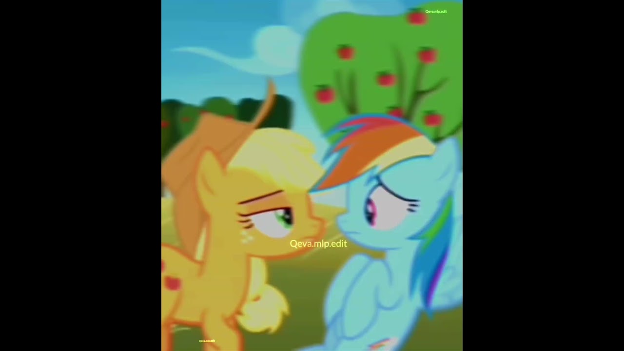 Apple jack and rainbow dash edit #mlp #fyp #viral