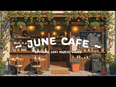 [ Lofi Hip Hop ] Warm June Coffee 🍃 Official Lofi Music Video by Healing Me