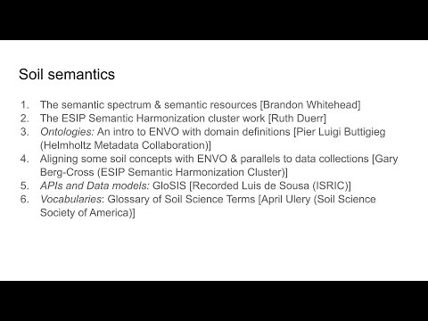 Soil semantics - 2022 June 20