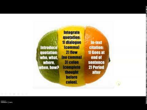 Embedding Quotations Review