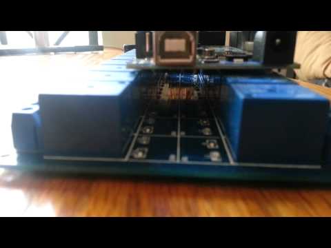 Activating each relay 1 by 1