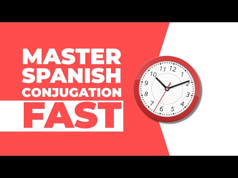 Master Spanish Conjugation IN MINUTES!🙀⏰
