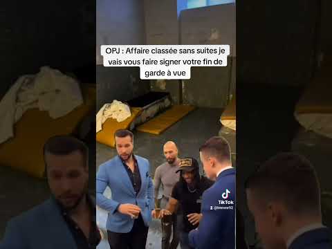 Fin de garde à vue🤣 #humour #drole #police #viral #andrewtate #comico