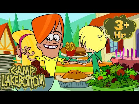 Thanksgiving Holiday Feast | Funny Cartoons For Kids | Camp Lakebottom | 9 Story Fun