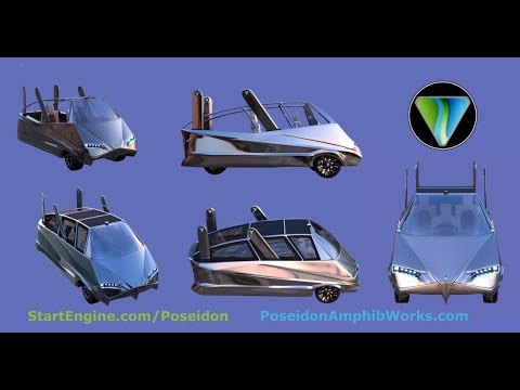 Poseidon AmphibWorks’ LS-1 Is an Electric Car That Floats and “Flies ...
