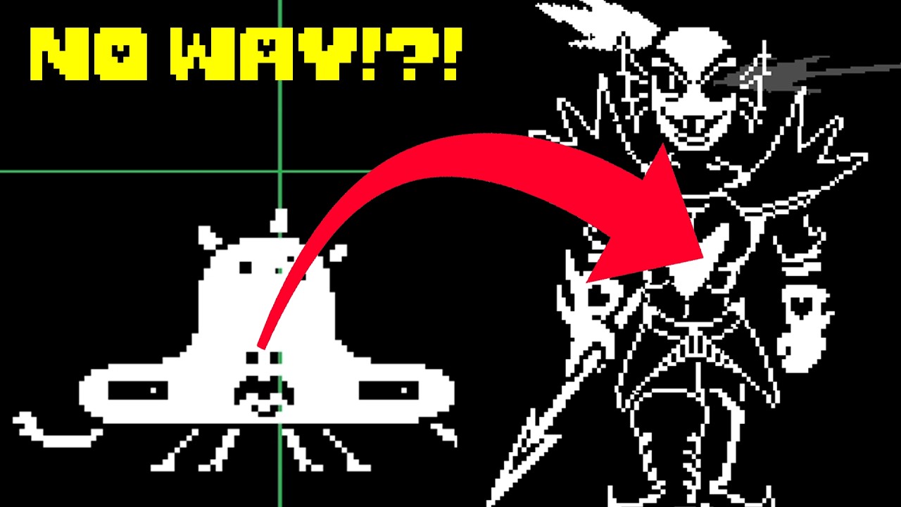 I Played The Undertale Genocide Run But Every Enemy Was Random!