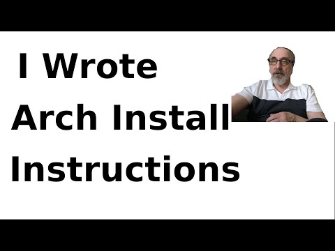 Arch Written Instructions