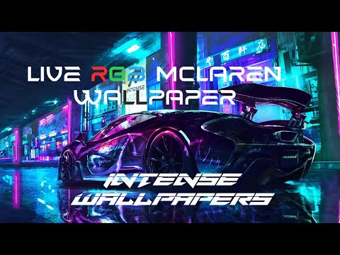 Live RGB McLaren 4K Desktop Wallpaper for PC | Intense Wallpapers | Intense Network