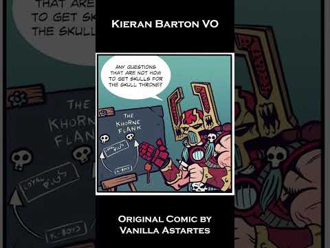 Khorne Battle Plans - A Warhammer 40k Webcomic Dub Short #warhammer40kmeme