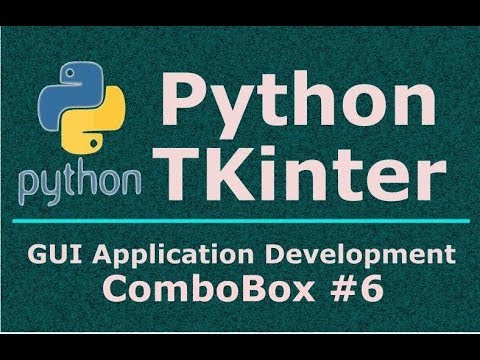 6 TKinter Python Combobox