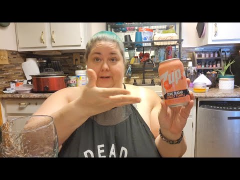Fatty Approved? 7-up Shirley Temple zero flavor taste test and review.