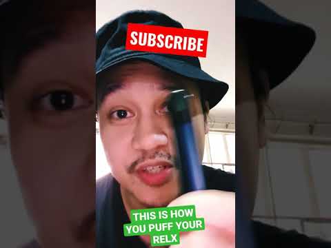 THIS IS HOW YOU PUFF YOUR RELX