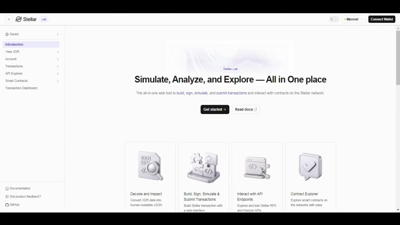 Lab stellar website