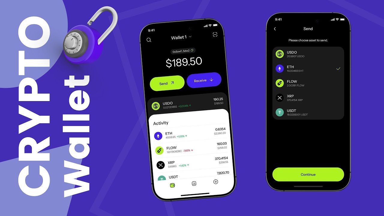 Crypto Wallet App UI - React Native - Speed Code