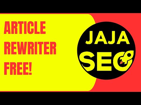 Rewrite My Paragraph FREE ARTICLE REWRITER
