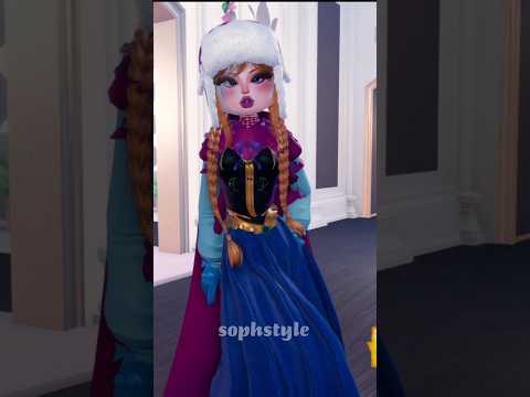 Anna from Frozen! #dresstoimpress #roblox #shorts
