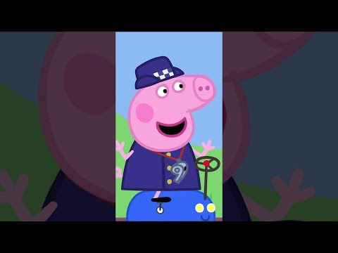 Police Officer Peppa Catches Robber!