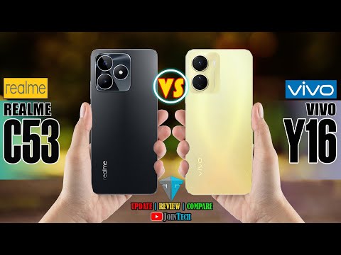 REALME C53 VS VIVO Y16 ll FULL SPECIFICATIONS COMPARISON