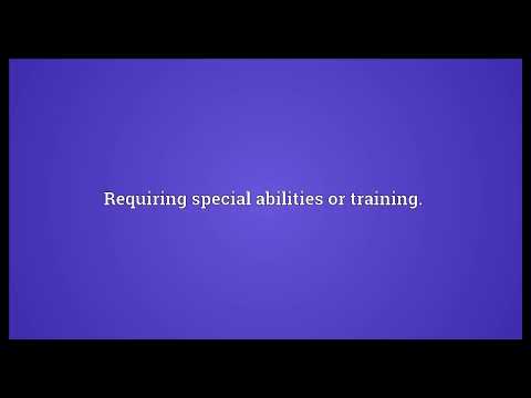 Skilled Meaning