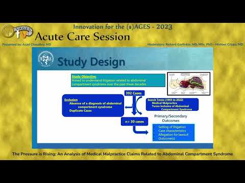 The Pressure is Rising; An Analysis of Medical Malpractice Claims Related to Abdominal Compartme...