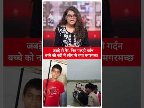 Viral Video: मगरमच्छ ने बच्चे को नदी में खींच लिया | Viral News