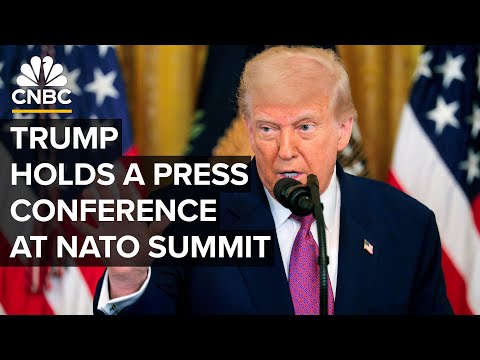 President Trump holds a press conference at the NATO summit in the Netherlands — 6/25/2025