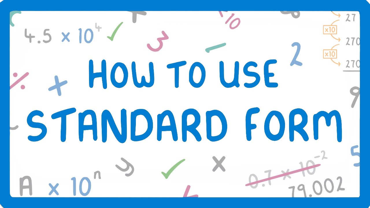 Understanding Standard Form: A Guide to Scientific Notation | Galaxy.ai