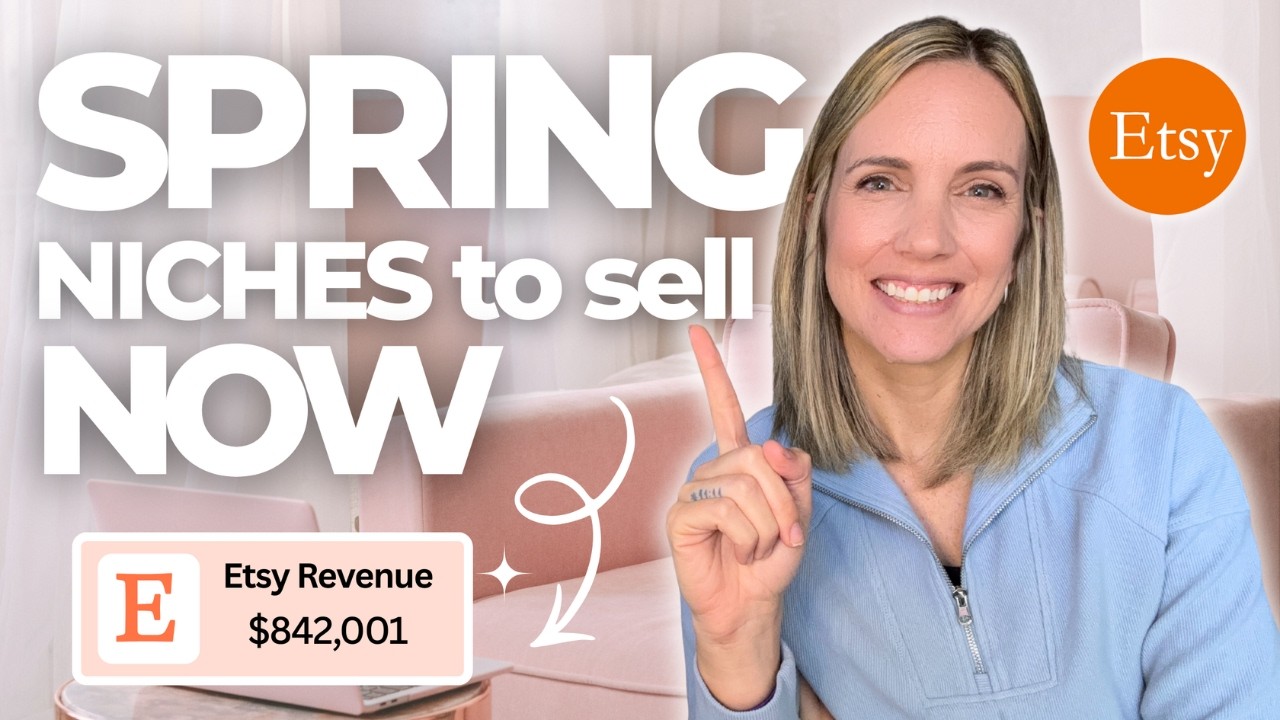 3 Etsy Niches That EXPLODE in Spring (Q2 Print-on-Demand Sales Strategy)
