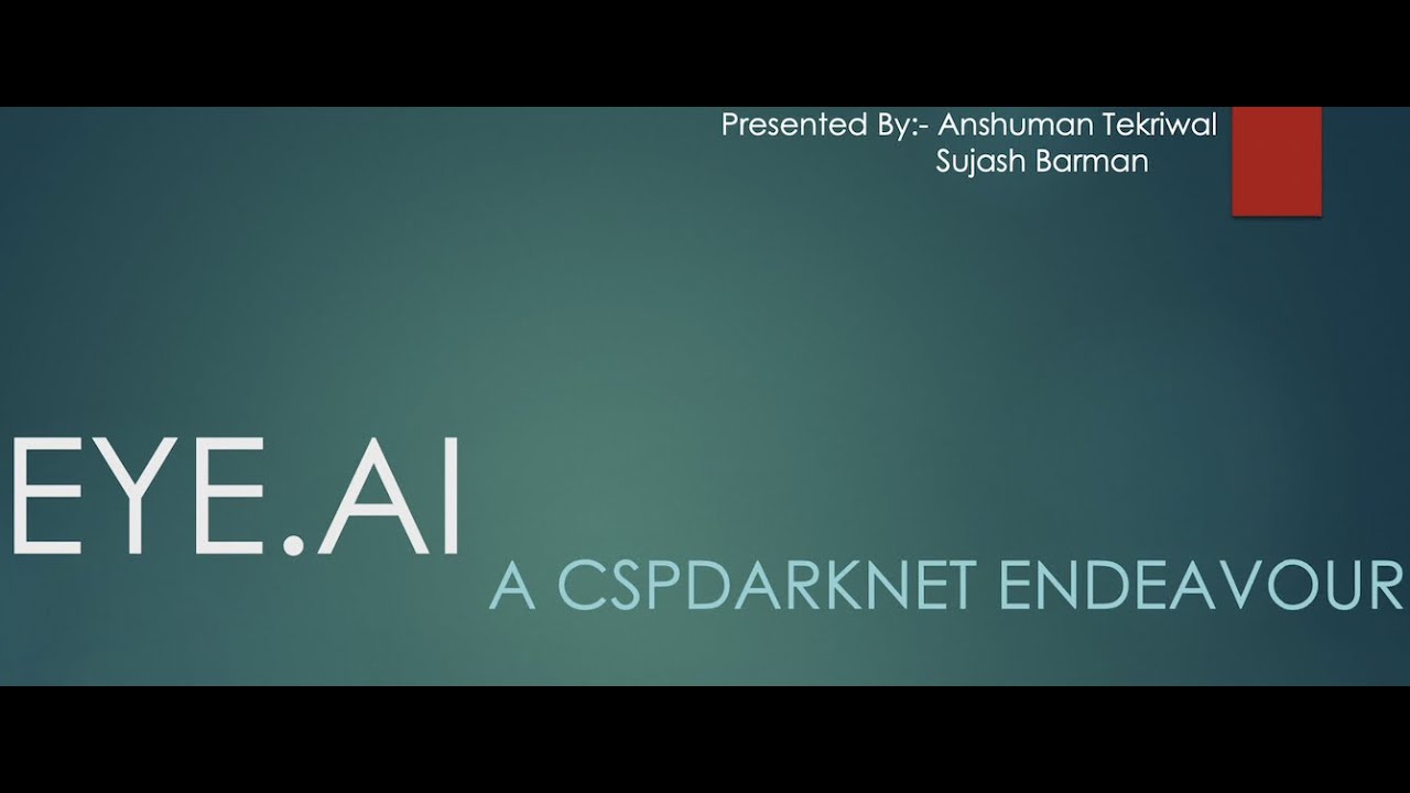 GitHub - Ansh3101/Eye.AI: The Code Repository For Eye.AI: An Initiative ...