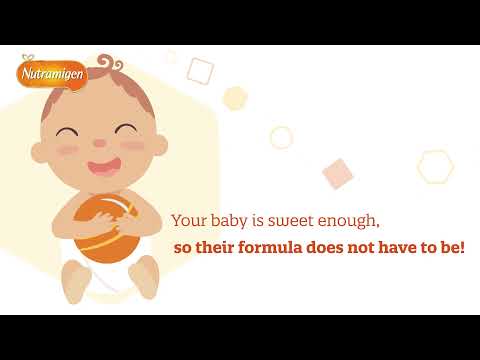 Nutramigen is the only leading* hypoallergenic formula with no sugar (sucrose) added