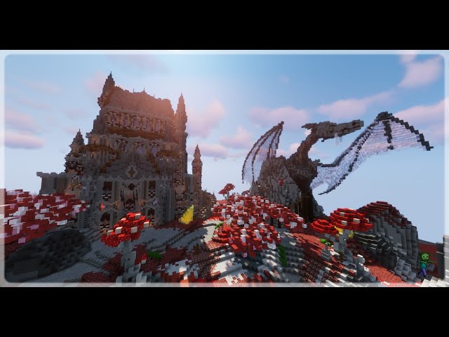 Nether Castle PvP Map Minecraft Map