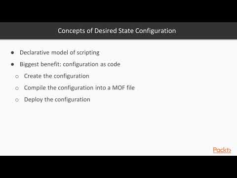 Learn Mastering System Administration with PowerShell 6 x Overview of PowerShell Configure ...