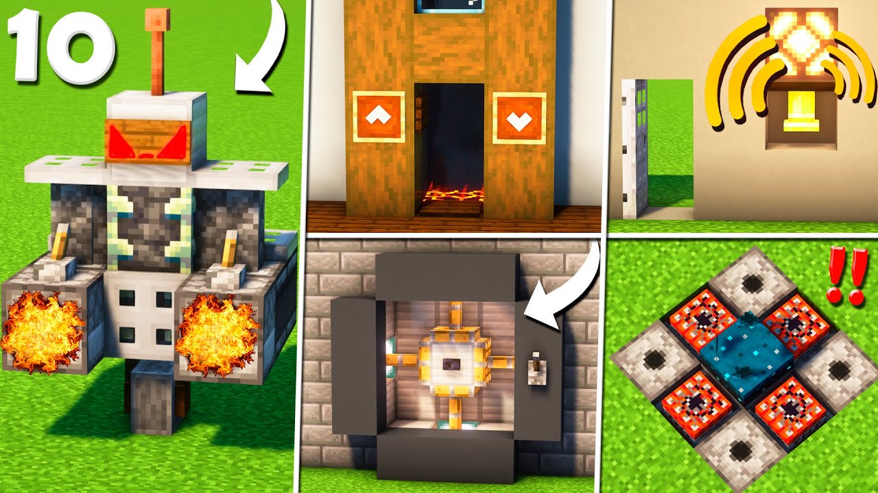 Minecraft: 10+ Security Builds to Protect Your House! - Minecraft Builders