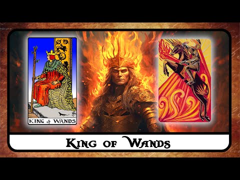 King of Wands Tarot Card Explained ☆ Meaning, Reversed, Secrets, History ☆
