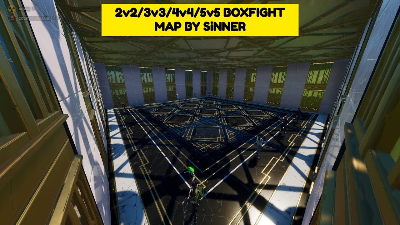 2v2/3v3/4v4/5v5 BOXFIGHT MAP BY SiNNER - Fortnite Creative - Fortnite ...