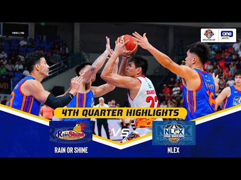 NLEX vs. RAIN OR SHINE | 4TH QUARTER HIGHLIGHTS | PBA Season 49 Philippine Cup