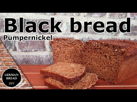 Germen black bread - pumpernickel - DIY