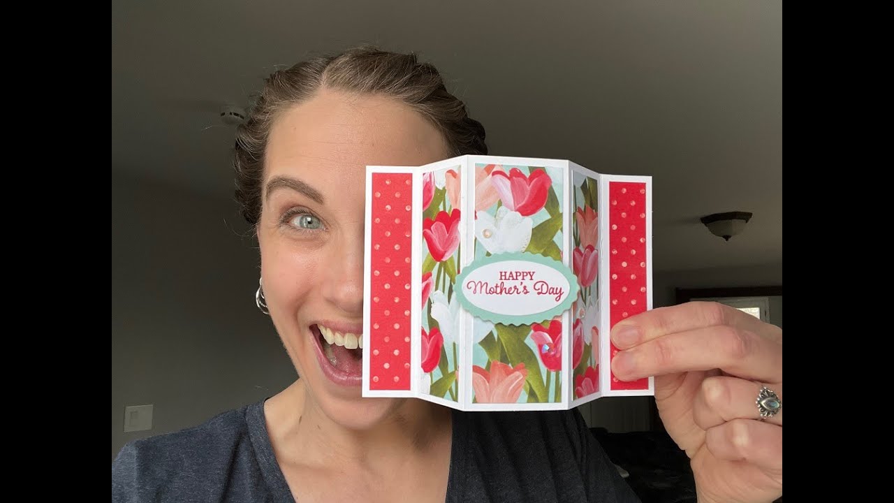 Easy Fun Fold Card - Centered Bay Window
