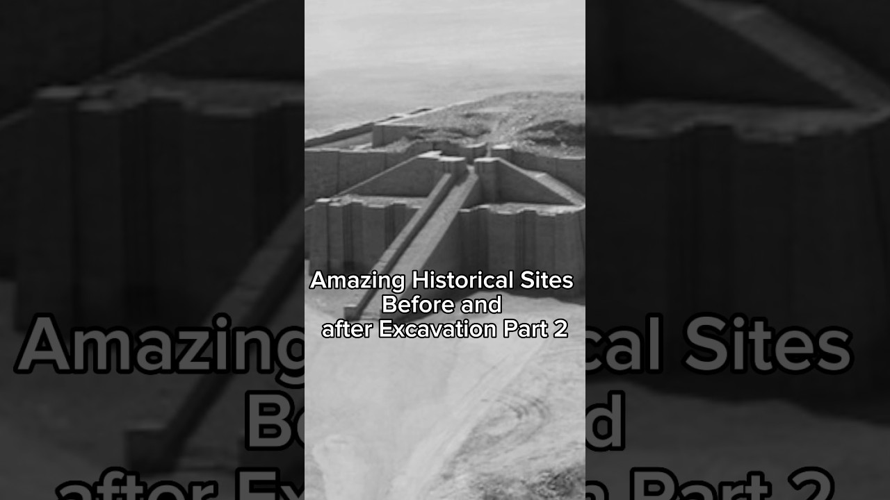Amazing Historical Sites before and after excavation part 2