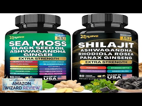 Zoyava Dynamic Vitality Bundle Sea Moss 7000mg Black Seed Oil 4000mg Review