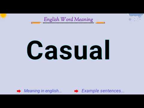 how to improve english words vocabulary | casual meaning in english