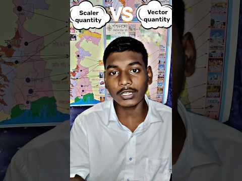 ✅ "Scalar vs Vector Explained in 59 Seconds! 🤯 | Class 9 Physics"