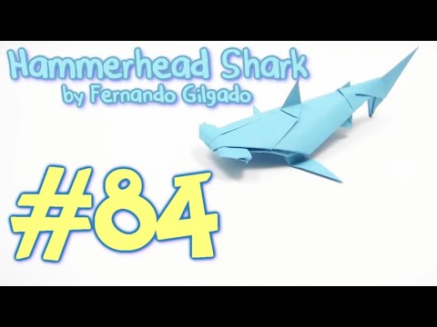 #84 Origami Hammerhead SHARK – Yakomoga Origami tutorial | The Secrets of Origami