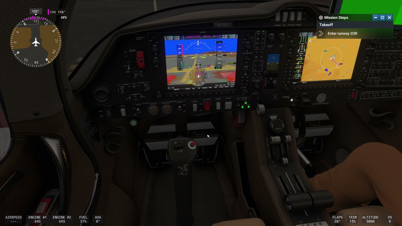 Vision Jet Won't Move (Full Thrust, Parking Brake Off) - Aircraft ...