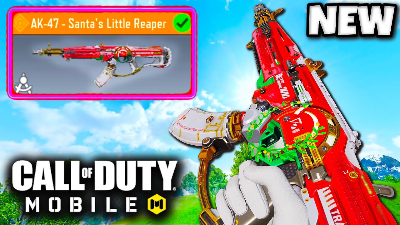 *NEW* LEGENDARY AK47 - SANTA'S LITTLE REAPER 😍 (COD MOBILE)
